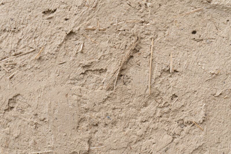 Plaster of clay and straw stock image. Image of antique - 70678353