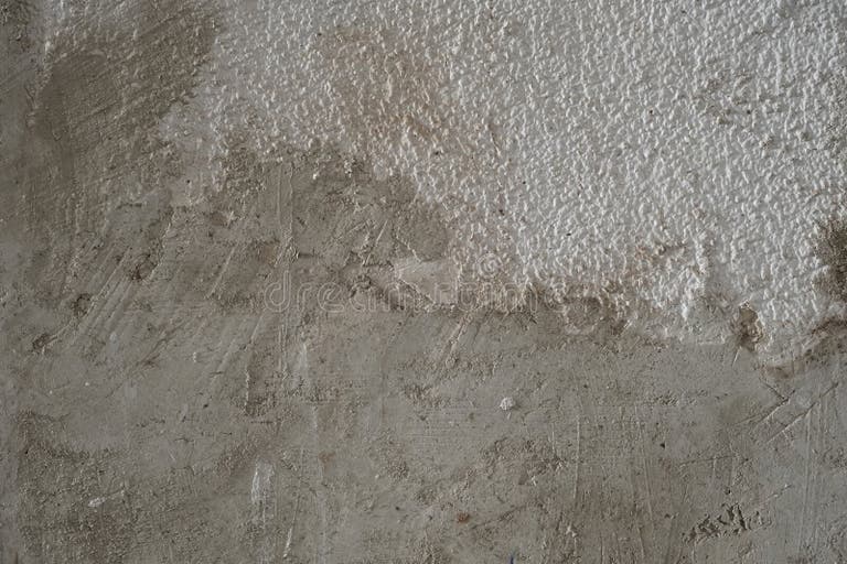 Plaster Coating on White Bumpy Wall Stock Image - Image of ceiling ...