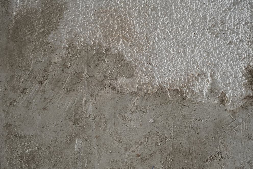 Plaster Coating on White Bumpy Wall Stock Image - Image of ceiling ...