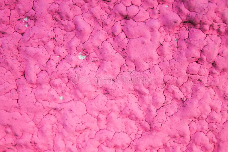 Plaster Concrete in Pink Paint Pink Pattern Stock Photo - Image of ...