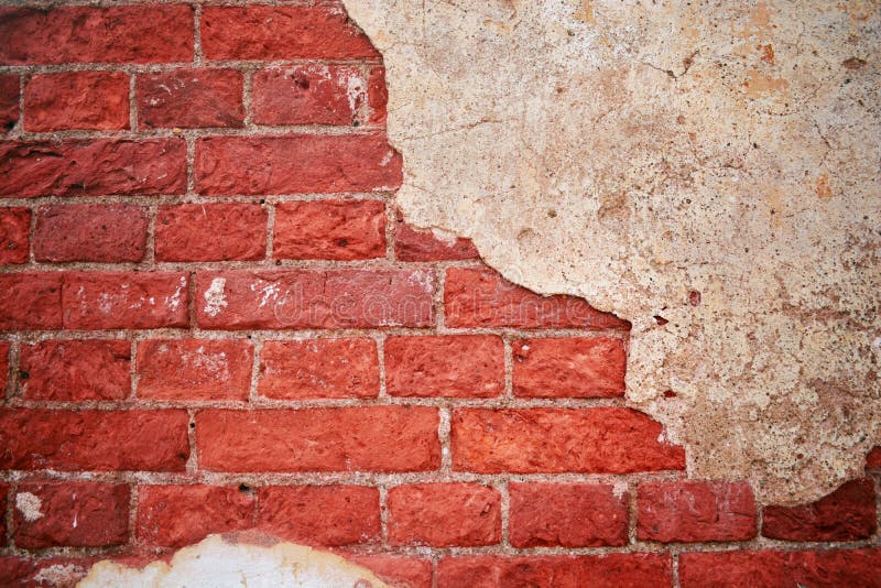 Plaster Falling Off the Wall of a Building. Facade Condition in Need of ...