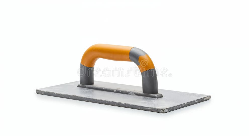 Plaster Float Isolated on White Background,construction Tool, Ront View ...