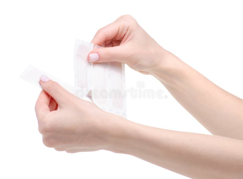 Plaster in hand medical stock image. Image of doctor - 144640263