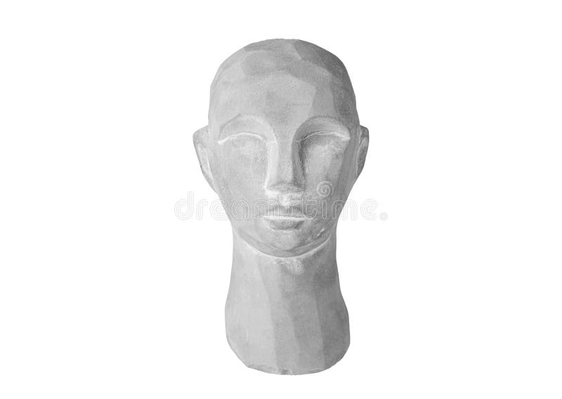 Plaster Head stock illustration. Illustration of form - 34560619