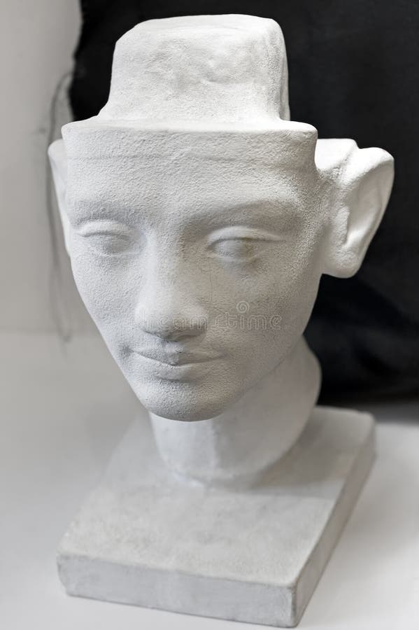 Plaster head model stock photo. Image of lesson, sculpture - 24251164