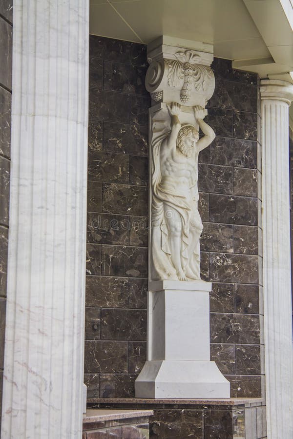 Plaster Man Sculpture Decor Stock Image - Image of human, decoration ...