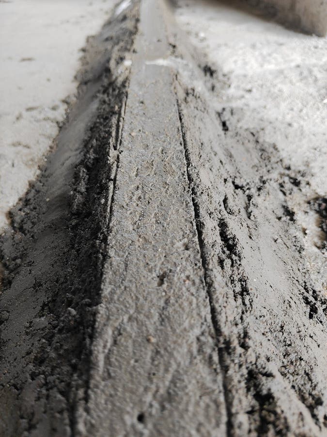 Plaster Screed for Concrete Floor Layers Stock Image - Image of ...