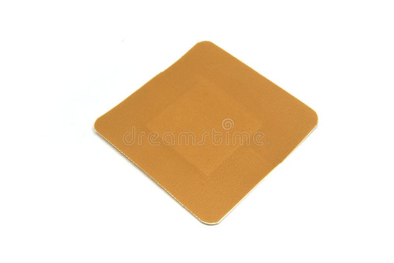 Plaster in square shape stock photo. Image of accident - 88493630