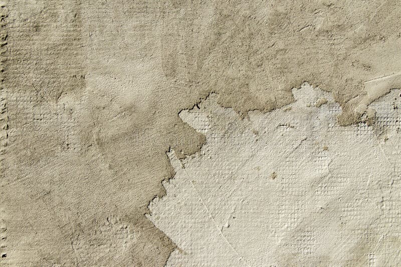 Plaster Texture. Textured Whitewash Wall Close-up. Stock Image - Image ...