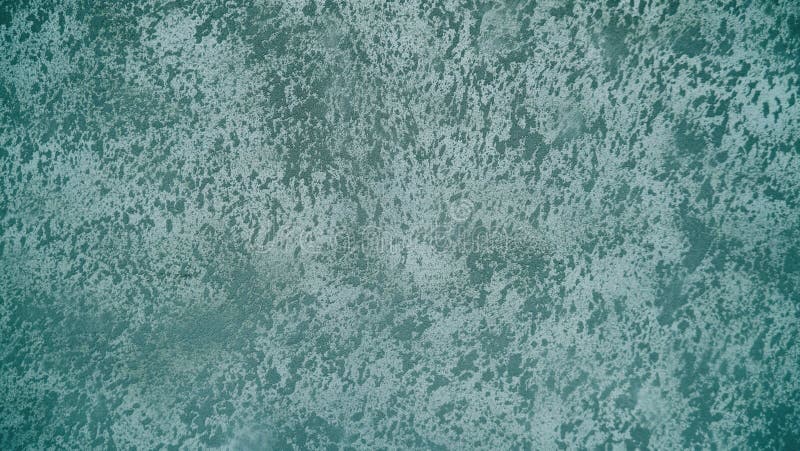 Wall Texture with Plaster. Turquoise Plaster Texture after Rain Stock ...