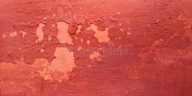 Plaster Wall Crack Pattern Sesame Vintage Red Stain Color Stock Image ...