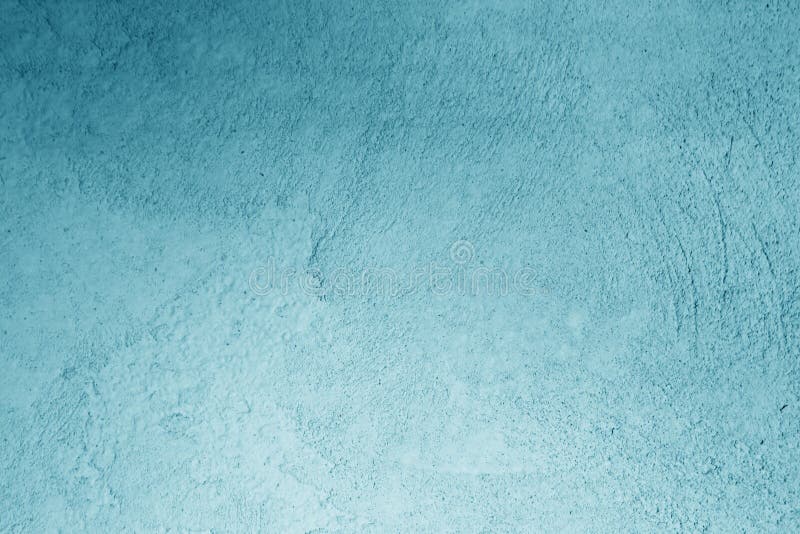 Plaster Wall Texture in Cyan Color. Stock Image - Image of ...