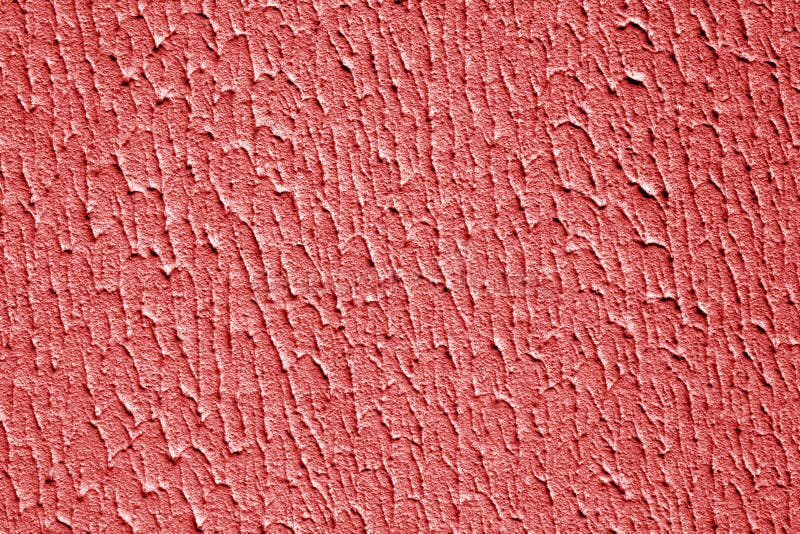 Plaster Wall Texture with Interesting Pattern in Red Color Stock Image ...