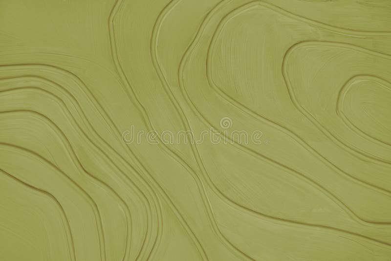 Plaster Wall with Volumetric Relief Surface with Convex Wavy Lines ...