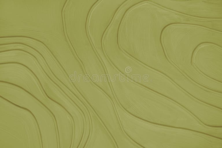 Plaster Wall with Volumetric Relief Surface with Convex Wavy Lines ...