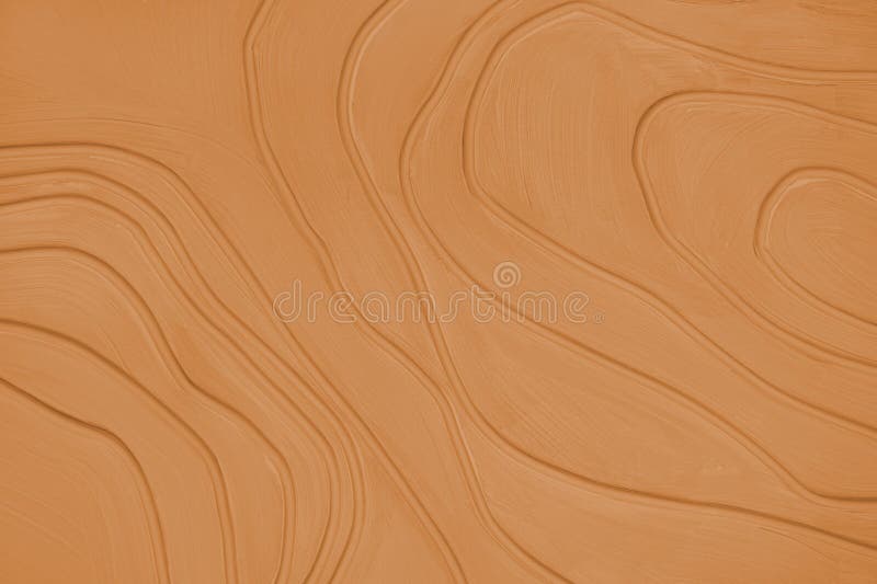 Plaster Wall with Volumetric Relief Surface with Convex Wavy Lines ...