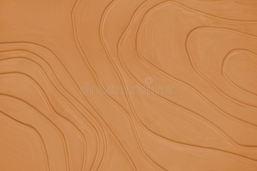 Plaster Wall with Volumetric Relief Surface with Convex Wavy Lines ...