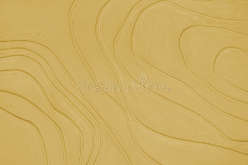 Plaster Wall with Volumetric Relief Surface with Convex Wavy Lines ...
