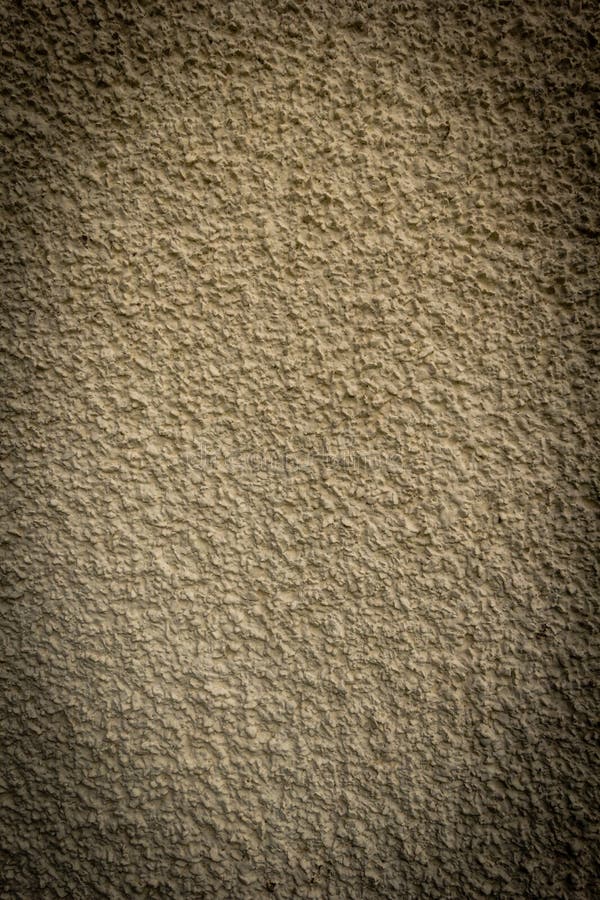 Plastered Rugged Wall Background Stock Image - Image of building, color ...