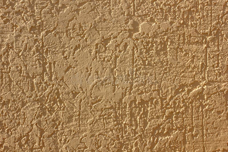 Plastered Wall with a Flesh-colored Furrows Abstract Texture Stock ...
