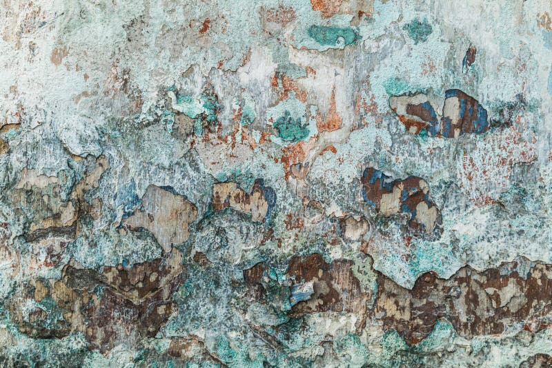 Plastered Walls with Damages. Empty Brick Wall with Uneven Surface. a ...