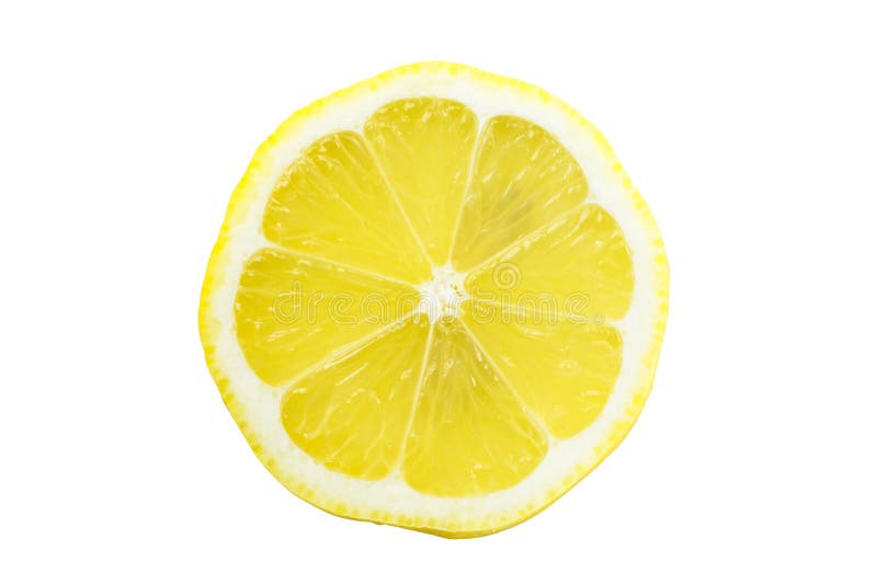 Plasterek Cytryn Krople W Szkle Woda Zdjęcie Stock - Obraz złożonej z ...