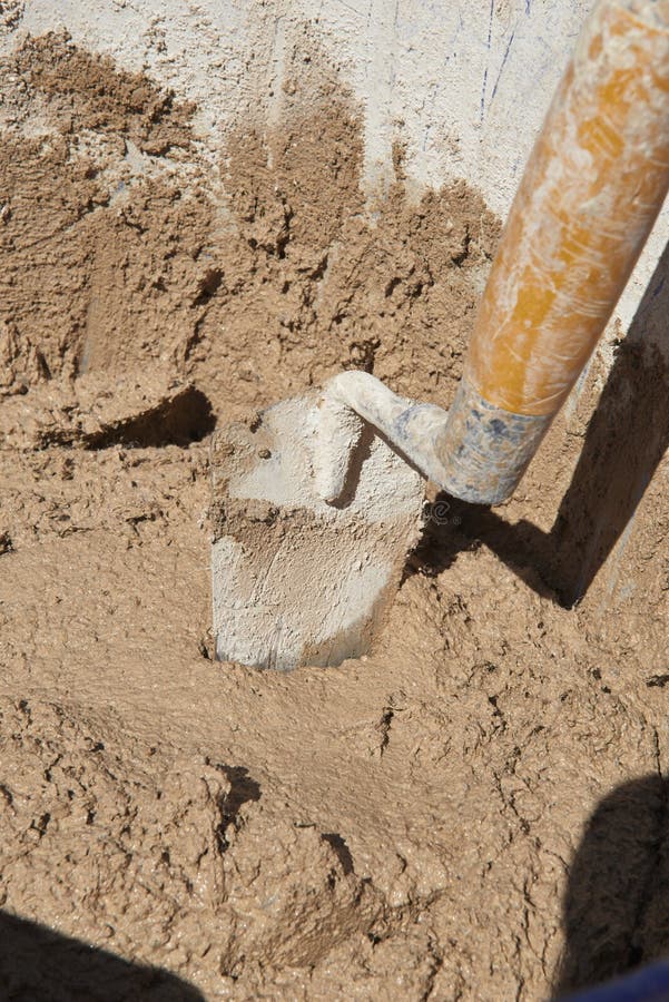 Plasterer`s Tools in Bucket Stock Photo - Image of plaster, equipment ...