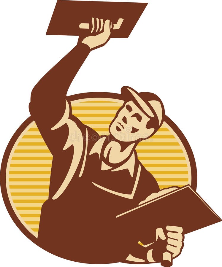 Plastering Stock Illustrations – 5,736 Plastering Stock Illustrations ...