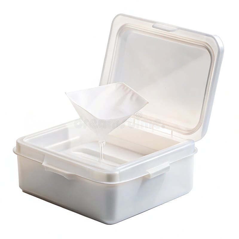 Plastic Alcohol Prep Pad Holder with Moisture-lock Design Stock ...