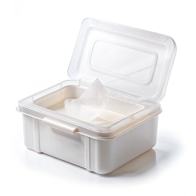 Plastic Alcohol Prep Pad Holder with Moisture-lock Design Stock ...