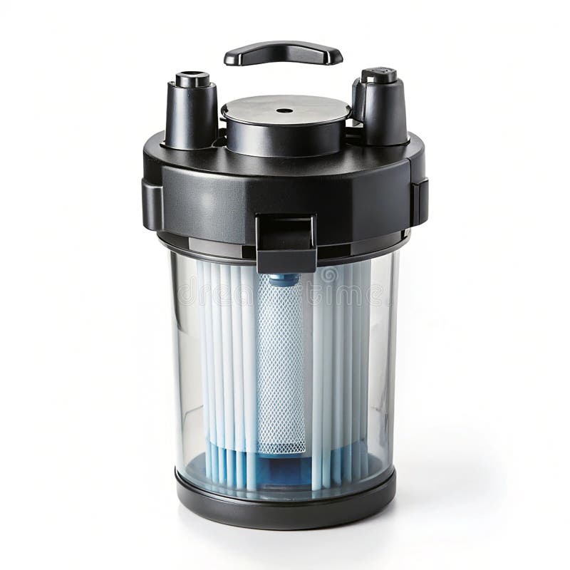 Plastic Aquarium Filter with High Efficiency Design Stock Illustration ...