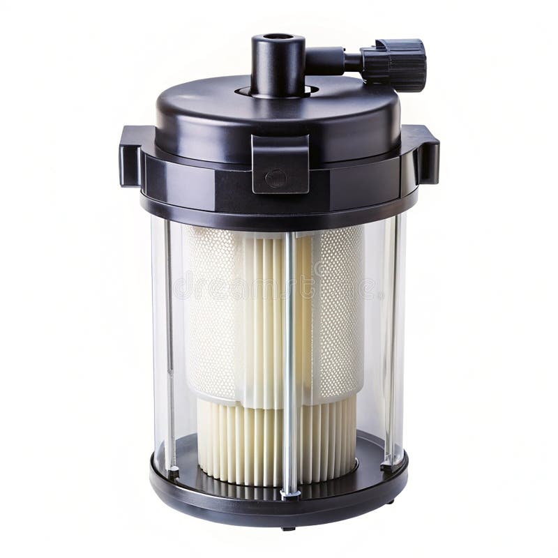 Plastic Aquarium Filter with High Efficiency Design Stock Illustration ...