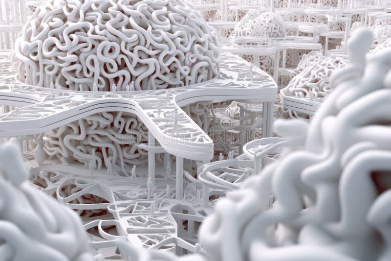 Plastic Artificial World Generative Ai Stock Illustration ...