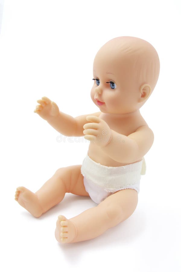 Plastic Baby Doll stock image. Image of white, life, infant - 6472657