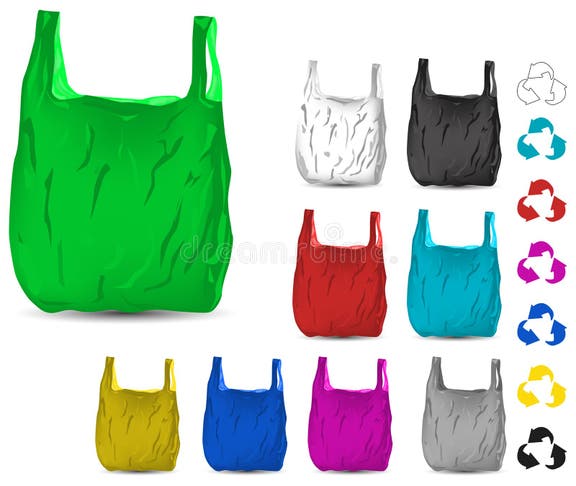 Blue Plastic Trash Bag Stock Illustrations – 3,012 Blue Plastic Trash ...