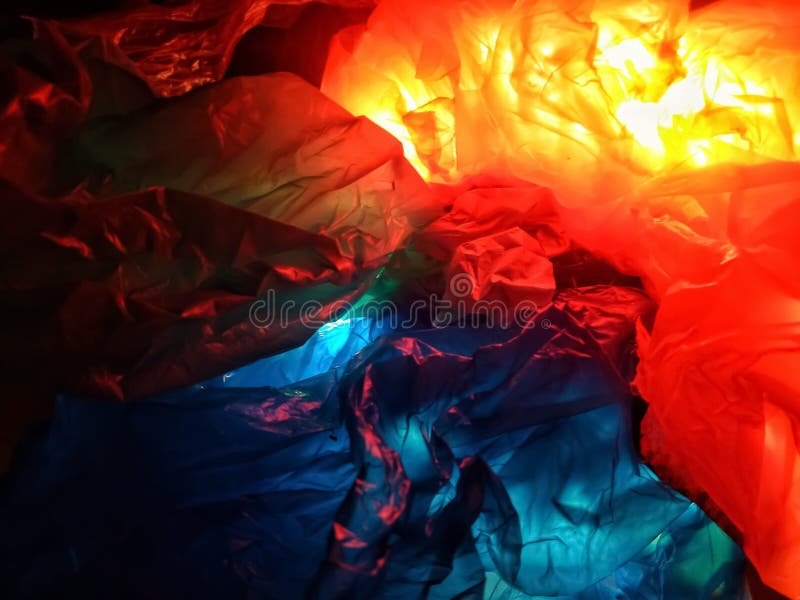 Plastic Bag Abstract Background Stock Photo - Image of wrinkle, effect ...