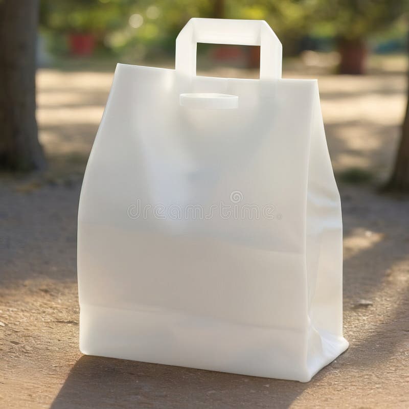 Plastic Bag Pouch, Generic Blank Product Packaging Mockup Stock Illustration - Illustration of ...