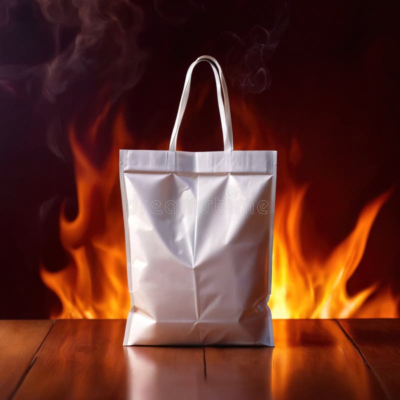 Plastic Bag Pouch, Generic Blank Product Packaging Mockup Stock ...