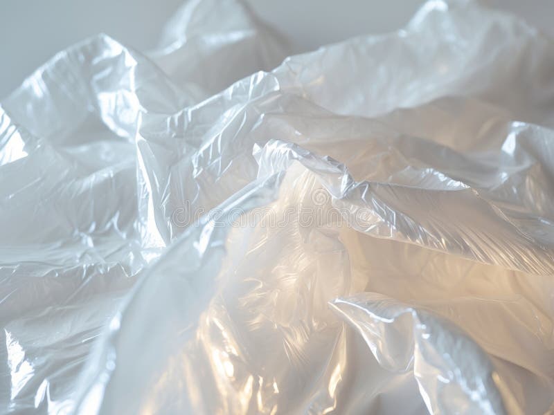 Plastic Bag Texture, White, Abstract, Background, Wrinkled, Surface ...