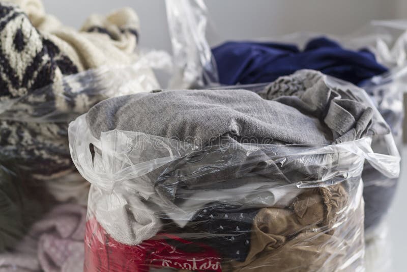 Clothes for recycling stock image. Image of donate, dirty - 182699151