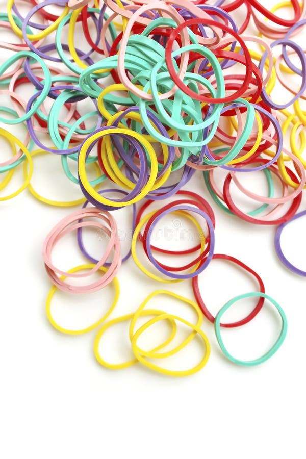 Colors of plastic band stock image. Image of yellow, desktop - 31771803