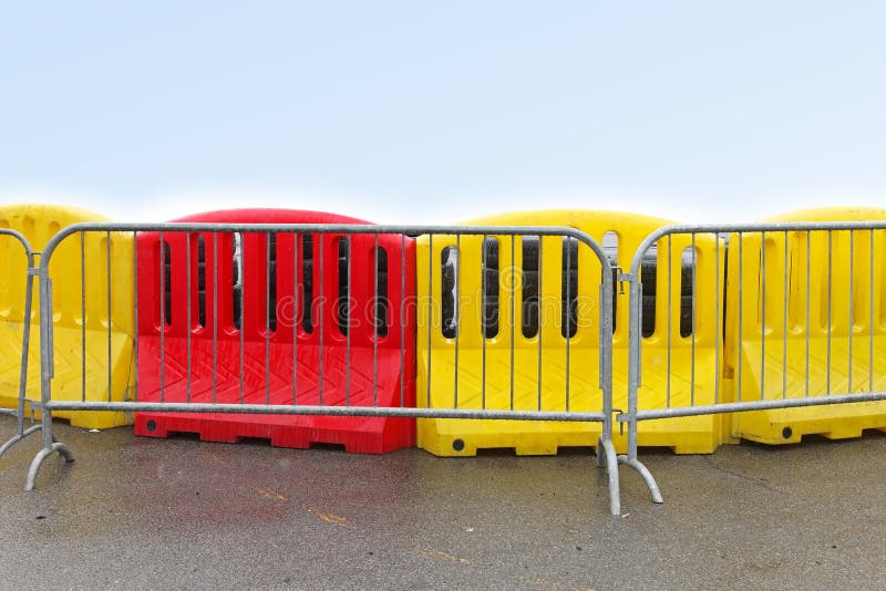 Plastic barrier stock image. Image of divider, barrier - 32521099