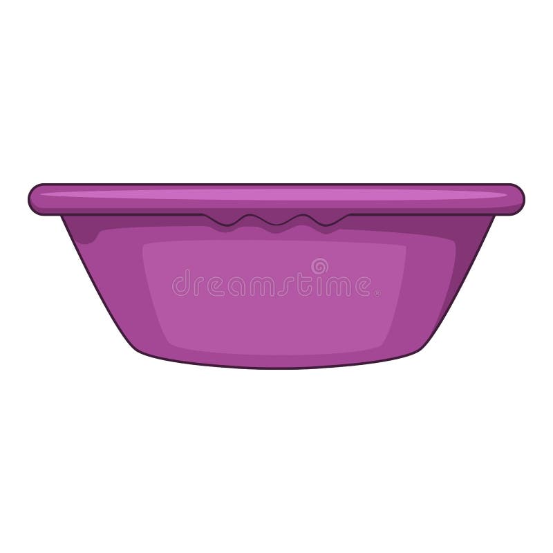 Plastic Basin Icon, Cartoon Style Stock Vector - Illustration of house ...