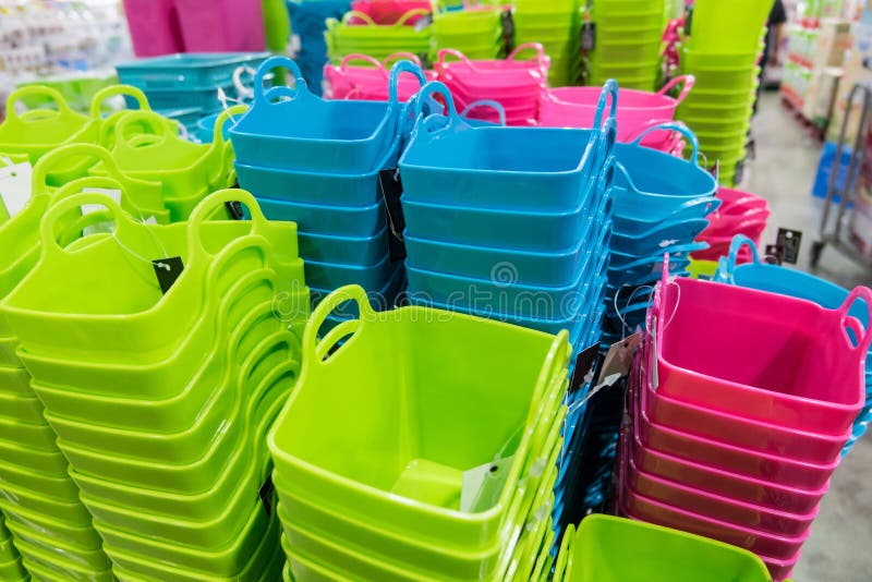 Plastic basket stock image. Image of market, exotic, tray - 93527425