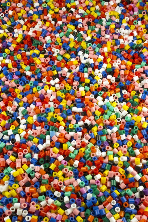 Dyed plastic granulate stock image. Image of industrie - 10792177