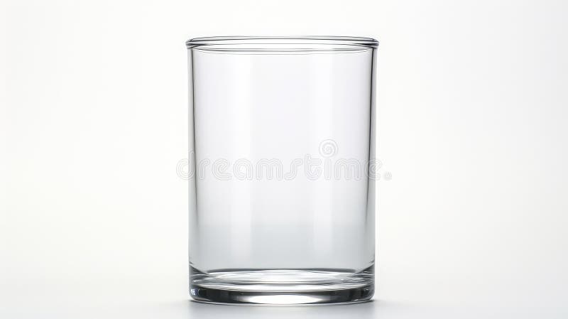 Plastic Beaker White Background Stock Illustration - Illustration of ...