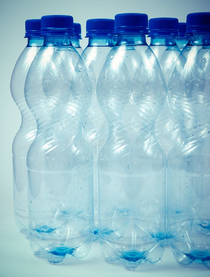 Plastic Beverage Bottles. Recycling Concept . Stock Image - Image of ...