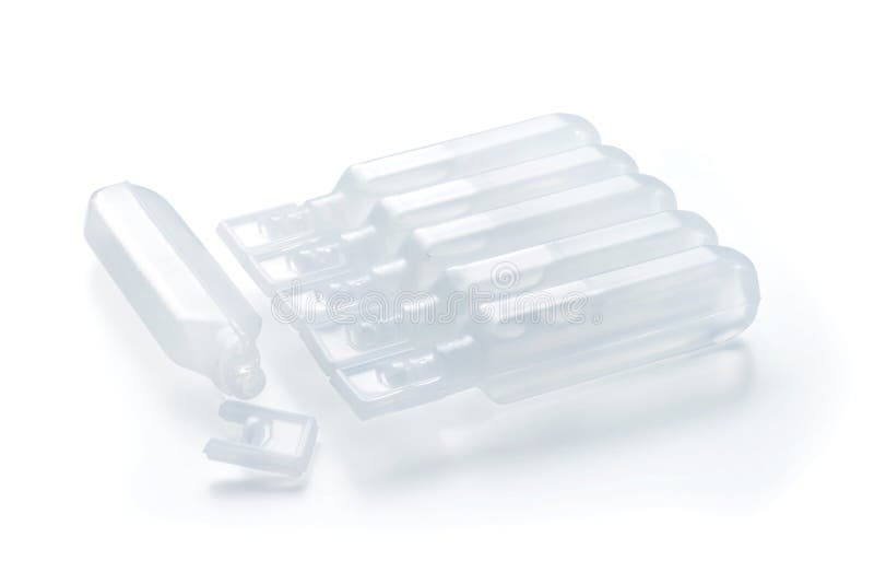 Plastic BFS ampules stock image. Image of group, chemically - 73301255