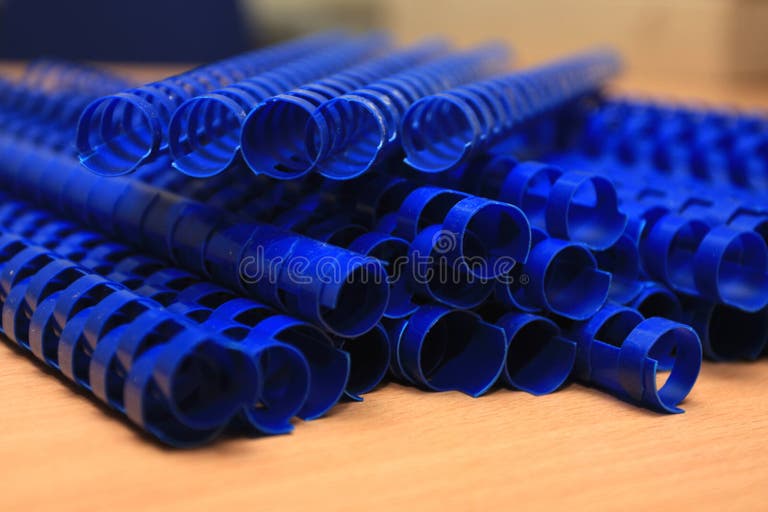 Plastic binding combs stock photo. Image of cover, close - 88064534