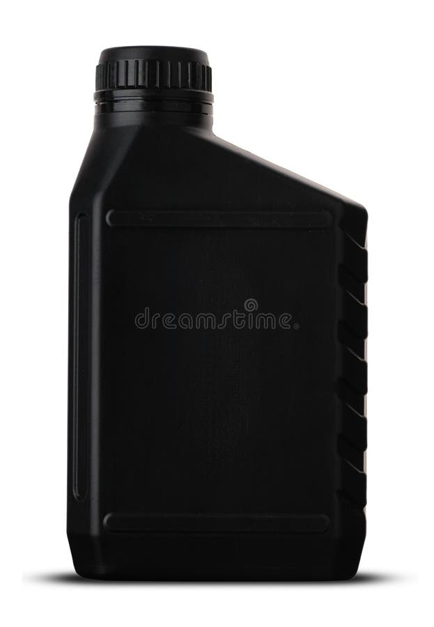 Black Engine Oil Container stock image. Image of close - 97899379
